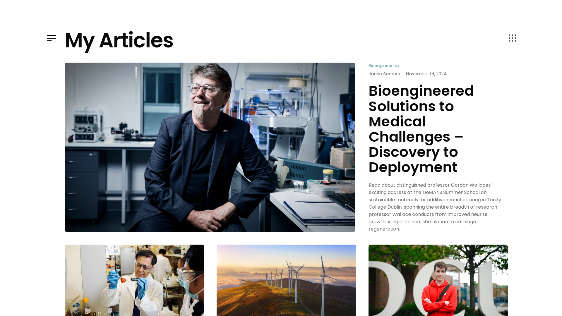 My Articles - Jamie Somers